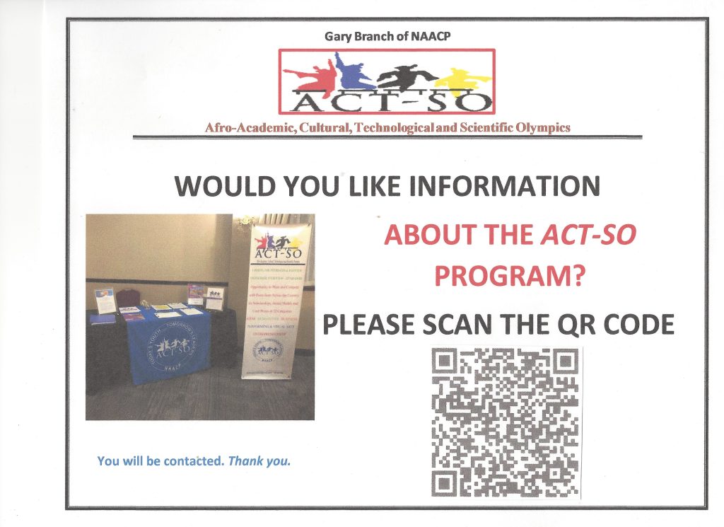 ACT-SO | NAACP Gary Branch